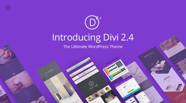 Divi 2.4 - Un thème plus polyvalent et populaire que jamais - Blog Infos